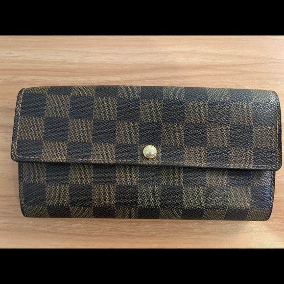Louis Vuitton | Bags | Louis Vuitton Damier Ebene Pattern Coated Canvas ...
